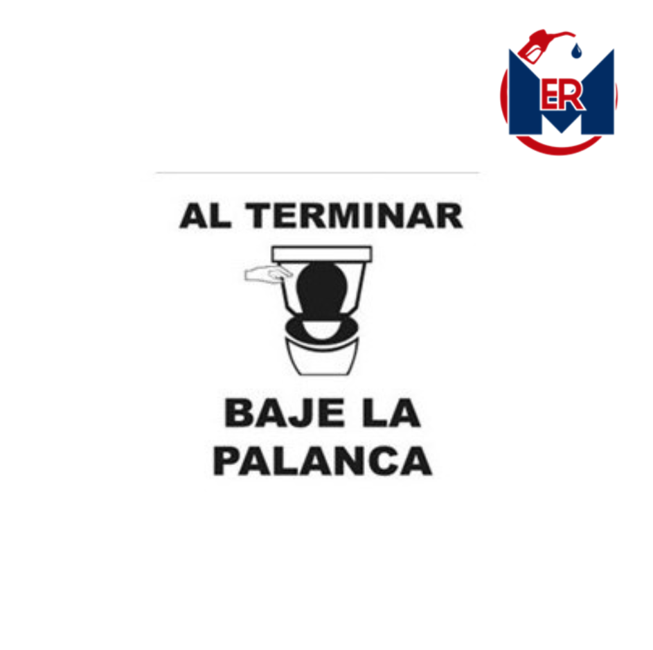 SEÑALAMIENTO AL TERMINAR BAJE LA PALANCA – ERM Maldonado - Imagen y ...